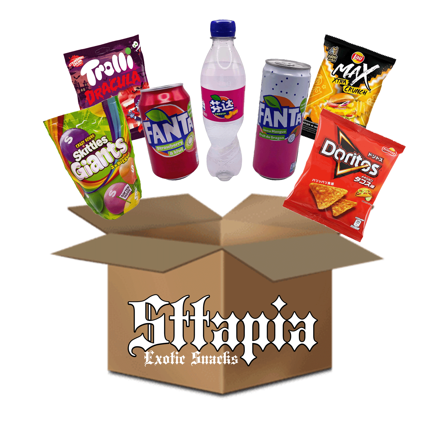 Large Exotic Bundle Snack Pack – Sttapia Exotics